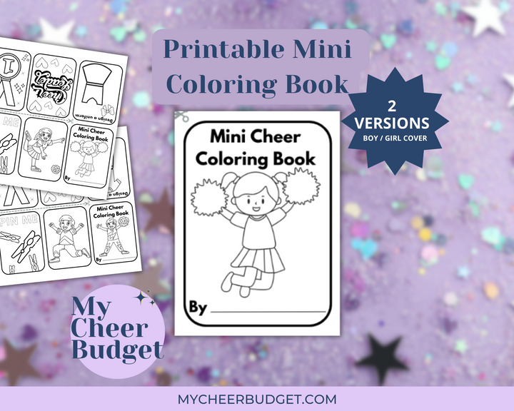 Coloring & Activity Books – My Cheer Budget